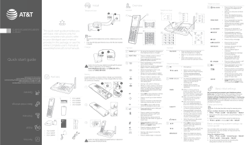 AT&T Cordless Phone System User Guide | Manualzz