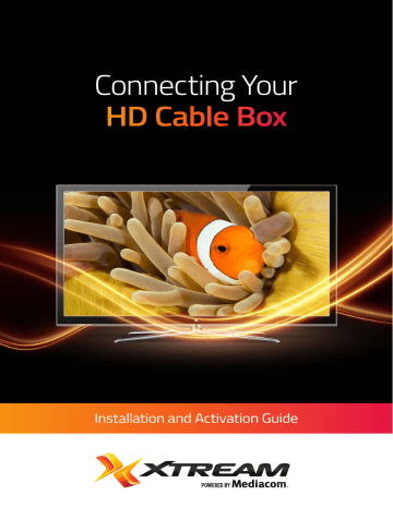 Mediacom HD Cable Box Installation Guide | Manualzz