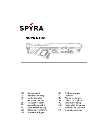SPYRA Electric Water Gun User Manual | Manualzz