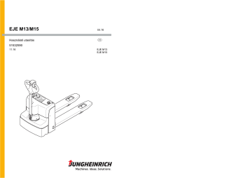 Jungheinrich EJE M15 Operating Manual | Manualzz