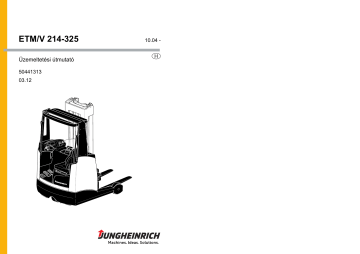 Jungheinrich ETV 325 Operating Manual | Manualzz
