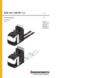 Jungheinrich ECE 320 HP Bedienungsanleitung | Manualzz