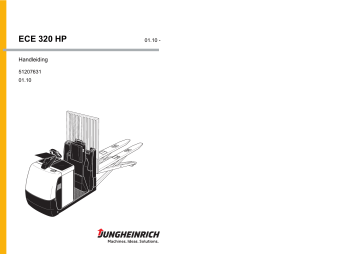 Jungheinrich ECE 320 HP Handleiding | Manualzz