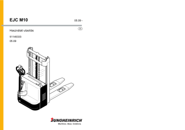Jungheinrich EJC M10 Operating Manual | Manualzz
