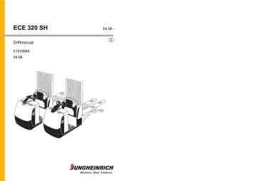 Jungheinrich ECE 320 SH Bruksanvisningar | Manualzz