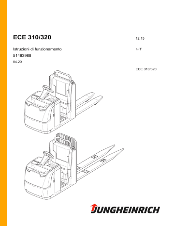 Jungheinrich ECE 310 Istruzioni per l'uso | Manualzz
