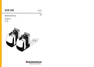 Jungheinrich ECE 320 Bedienungsanleitung | Manualzz