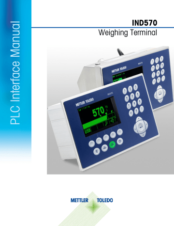 Mettler Toledo IND570 PLC Operating Instruction | Manualzz