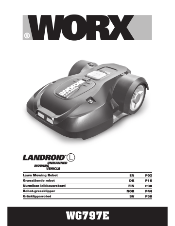 Worx Landroid WG797E, M800-WG790E Original Instructions Manual | Manualzz