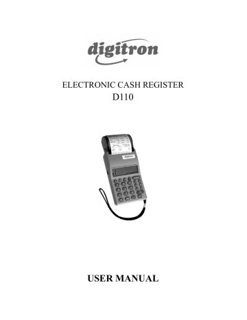 Digitron D110 User Manual | Manualzz