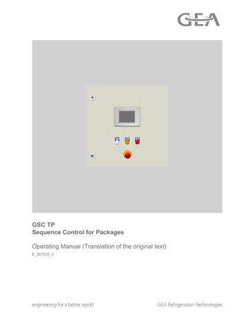 GEA GSC TP Operation Manual | Manualzz