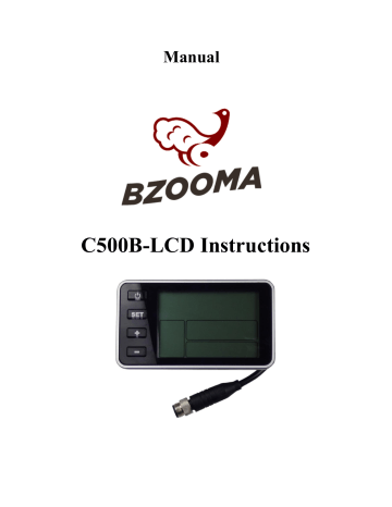 BIGSTONE C500B-LCD Instructions Manual | Manualzz