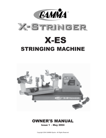 Gamma X-ES Owner's Manual | Manualzz