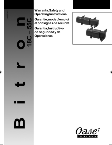 OASE Bitron 55C Manual de usuario | Manualzz