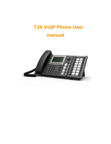 Yealink T26 User Manual | Manualzz