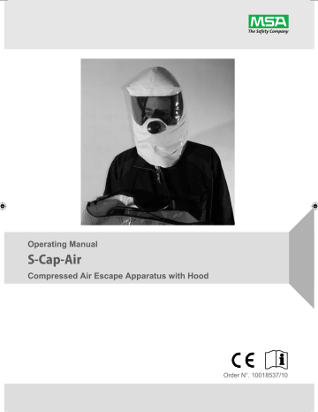 MSA S-Cap-Air Operating Manual | Manualzz