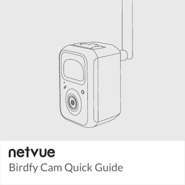 Netvue Birdfy Feeder Cam Bird Camera Quick Guide | Manualzz