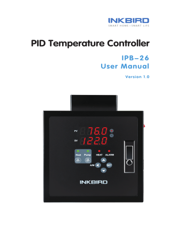 INKBIRD IPB-26 Temperature Controller User Manual | Manualzz