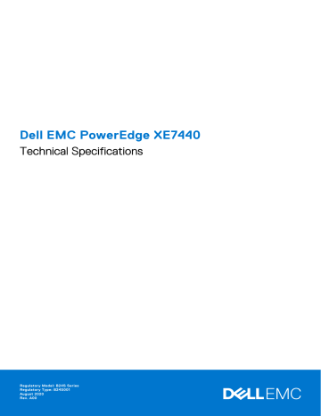 Dell PowerEdge XE7440 server Specifications | Manualzz