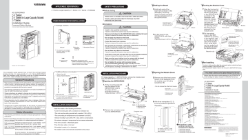 Yaskawa SGDV MP2600iec Installation Guide | Manualzz