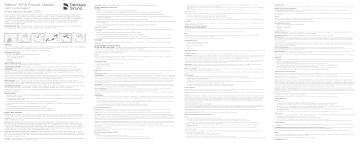 Dentsply Sirona Delton Light Curing Sealant - DDS Instructions for use ...