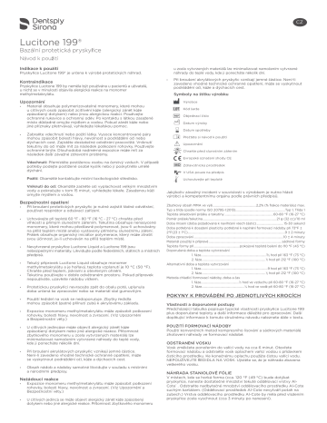 Dentsply Sirona Lucitone 199 Návod na používanie | Manualzz