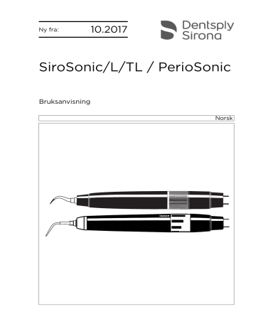 Dentsply Sirona SiroSonic, SiroSonic L/TL, PerioSonic ...