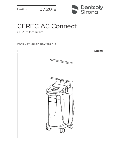 Dentsply Sirona CEREC AC Connect Omnicam Kasutusjuhend | Manualzz