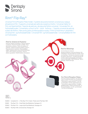 Dentsply Sirona Rinn FLIP-RAY Bedienungsanleitung | Manualzz
