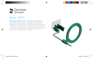 Dentsply Sirona Rinn XCP Endodontic Instrument Instrucciones de ...