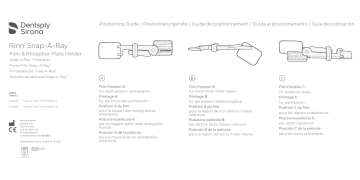 Dentsply Sirona Rinn Snap-A-Ray Bedienungsanleitung | Manualzz