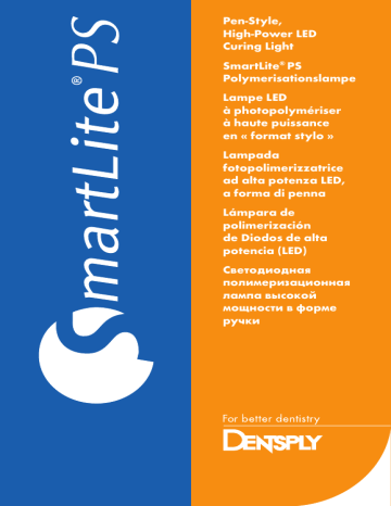 Dentsply Sirona SmartLite PS Mode d'emploi | Manualzz