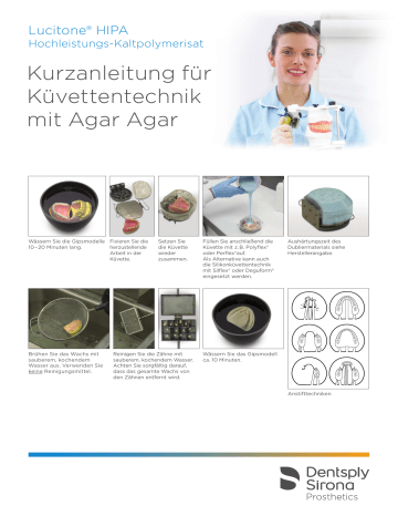 Dentsply Sirona Lucitone HIPA Denture Base Bedienungsanleitung | Manualzz