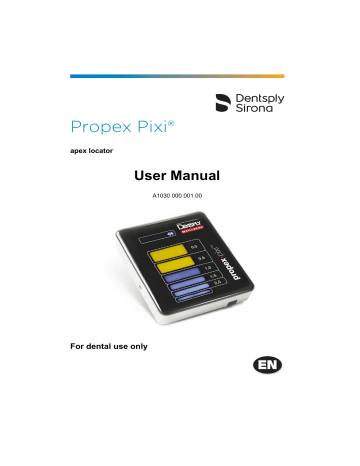 Dentsply Sirona Propex Pixi Instructions for use | Manualzz