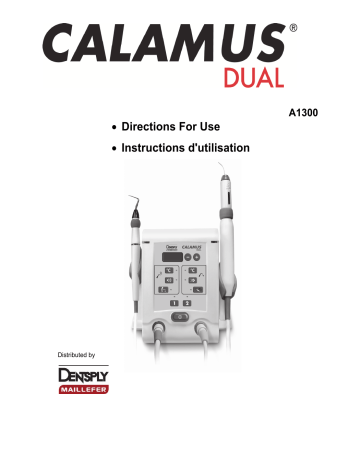 Dentsply Sirona Calamus Dual Use Instructions | Manualzz
