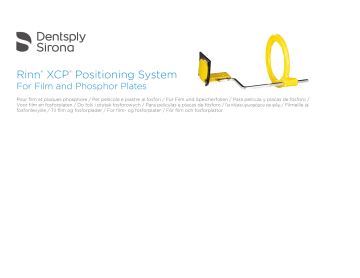 Dentsply Sirona Rinn XCP Positioning System for Film and Phosphor ...