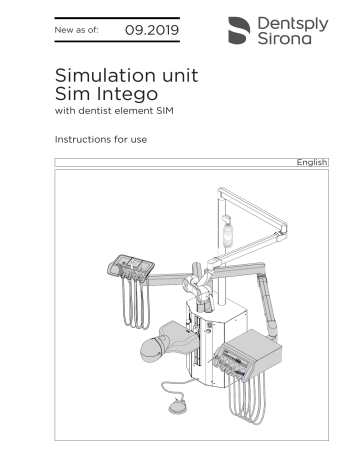 Dentsply Sirona Sim Intego Instructions for use | Manualzz
