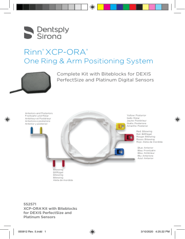 Dentsply Sirona Rinn XCP-ORA for Dexis sensors Bedienungsanleitung ...