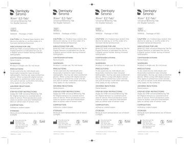 Dentsply Sirona Rinn EZ-Tab Instructions for use | Manualzz