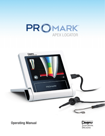 Dentsply Sirona ProMark Apex Locator Instructions for use | Manualzz