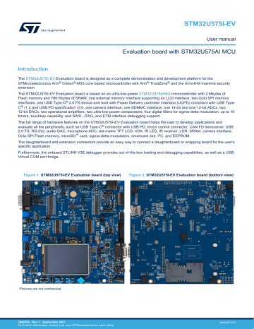 STMicroelectronics STM32U575I-EV User Manual | Manualzz