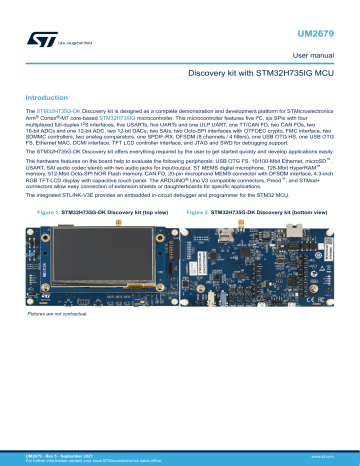 STMicroelectronics STM32H735G-DK User Manual | Manualzz
