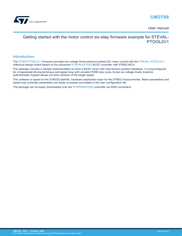 STMicroelectronics STEVAL-PTOOL2V1 User Manual | Manualzz
