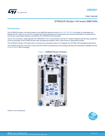 STMicroelectronics NUCLEO-U575ZI-Q User Manual | Manualzz