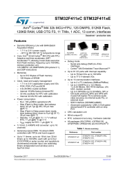 STMicroelectronics STM32F411RE - Reference manual, User manual