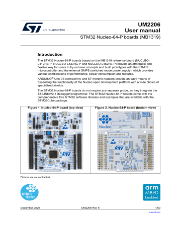 STMicroelectronics NUCLEO-L452RE-P User Manual | Manualzz
