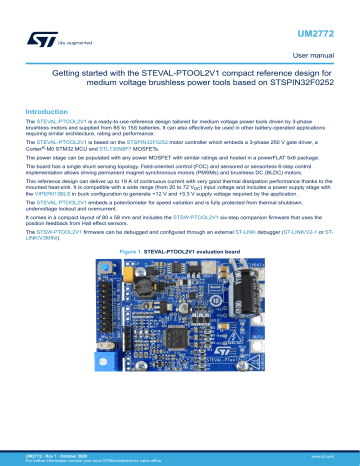STMicroelectronics STSW-PTOOL2V1 User Manual | Manualzz