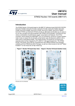 STMicroelectronics NUCLEO-F439ZI - User manual