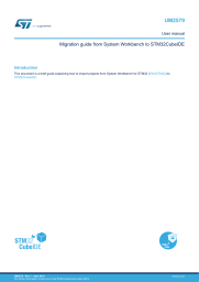 STMicroelectronics STM32CubeIDE - User manual