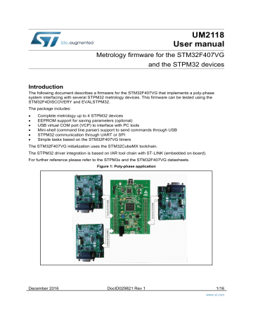 STMicroelectronics STSW-STPM003 User Manual | Manualzz